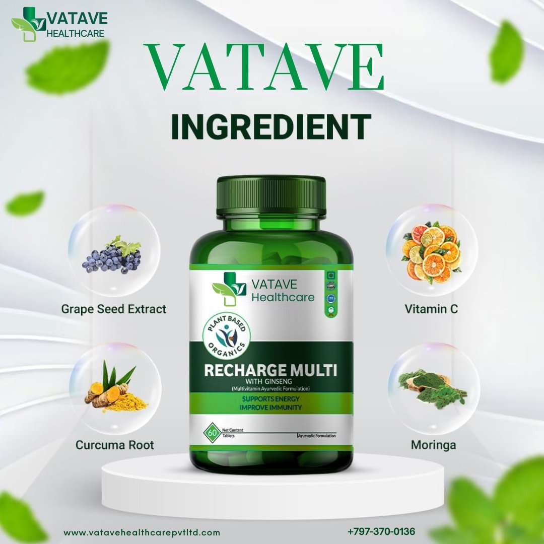 Best Recharge Multi Tablet By Vatave Healthcare